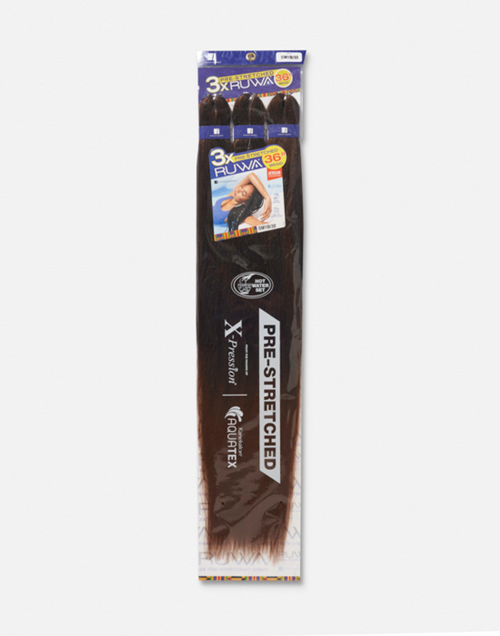 Sensationnel Ruwa 3x Pre-Stretched Braid Hair (36'') – CC Hair & Beauty