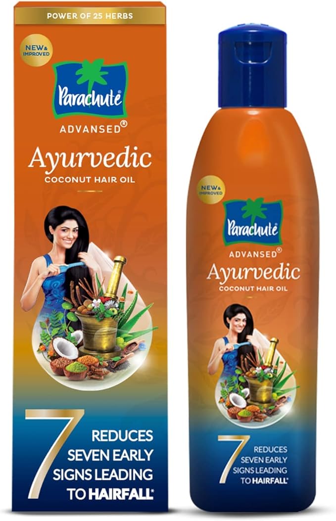 Parachute Advansed Ayurvedic Coconut Hair Oil 180ml – CC Hair & Beauty