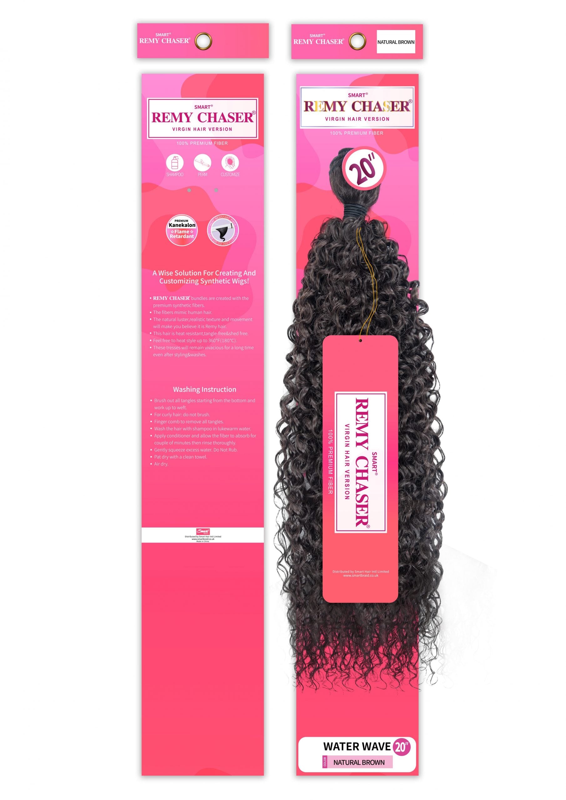 Smart Synthetic Remy Chaser Water Wave 20” Premium Virgin – CC Hair ...