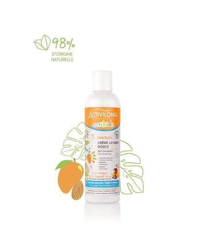 Activilong Paris Actikids Ti Cowash Gentle Mango/Sweet Almond Cream 24 ...