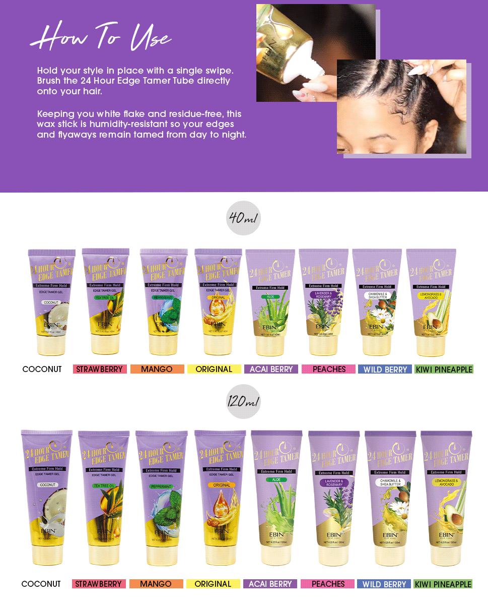 Ebin New York 24 Hour Edge Tamer Gel – CC Hair & Beauty