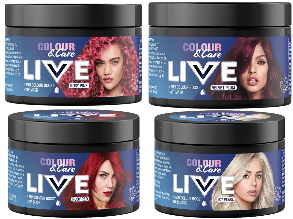 Schwarzkopf Colour & Care LIVE Colour Boost Hair Mask - 150ml – CC Hair ...