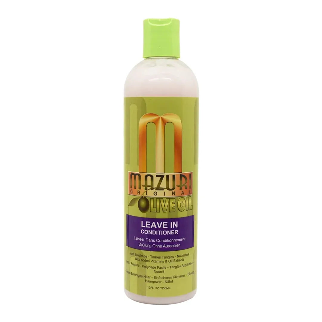 Mazuri Olive Oil Leave-In Conditioner - 355ml – CC Hair And Beauty