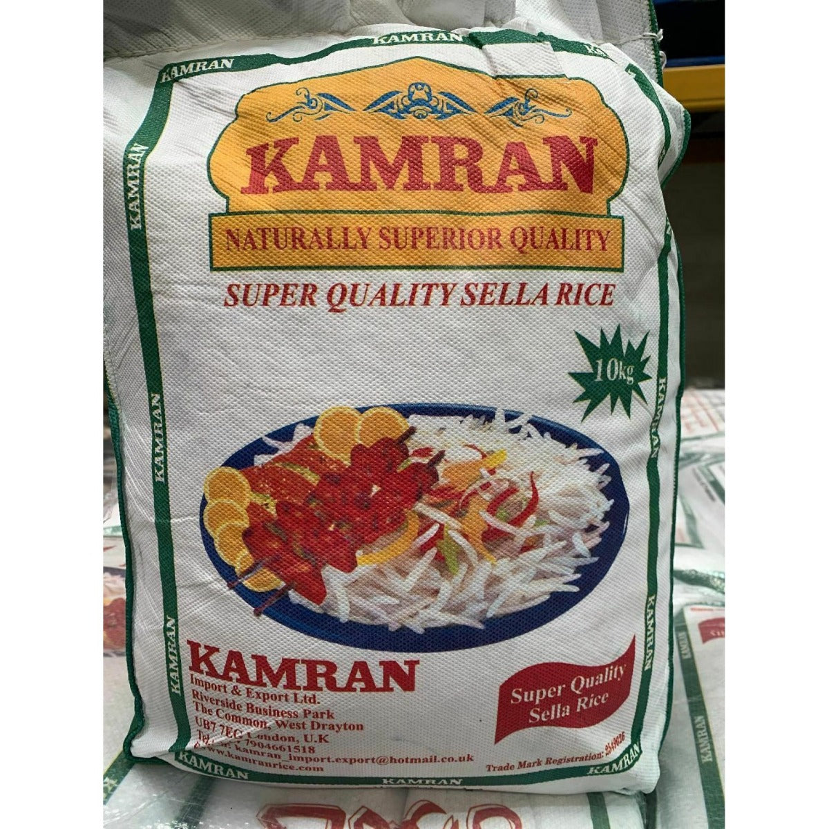 Kamran Super Sella Rice 10kg – CC Hair & Beauty