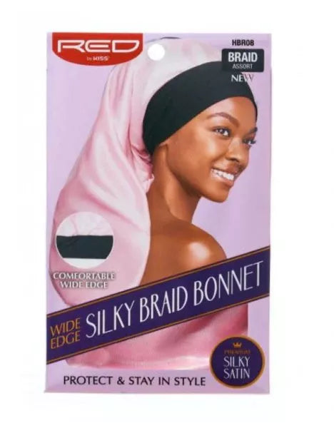 Red By Kiss Wide Edge Silky Braid Bonnet - Available in 5 diffrent col ...