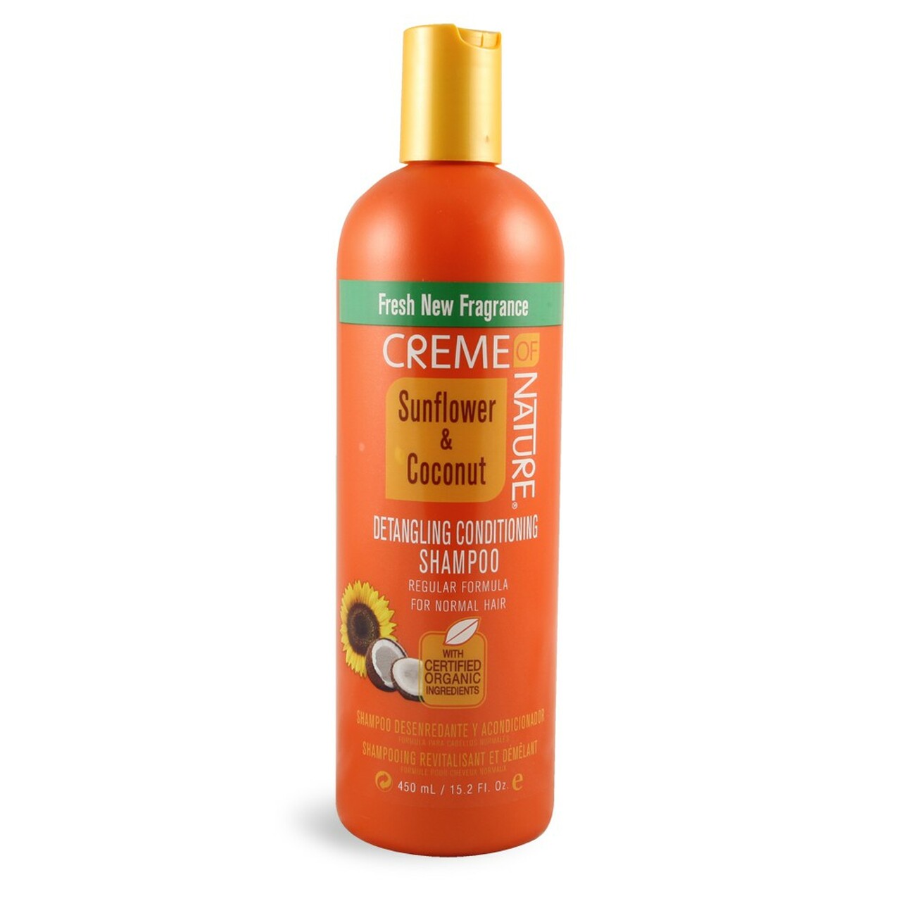 Creme of Nature Detangling Conditioning Shampoo, Sunflower & Coconut ...