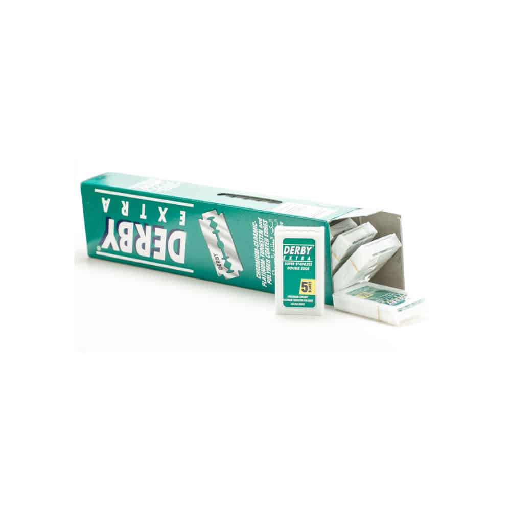 Derby Extra Double Edge Safety Razor Blades (20 x 5) – CC Hair & Beauty