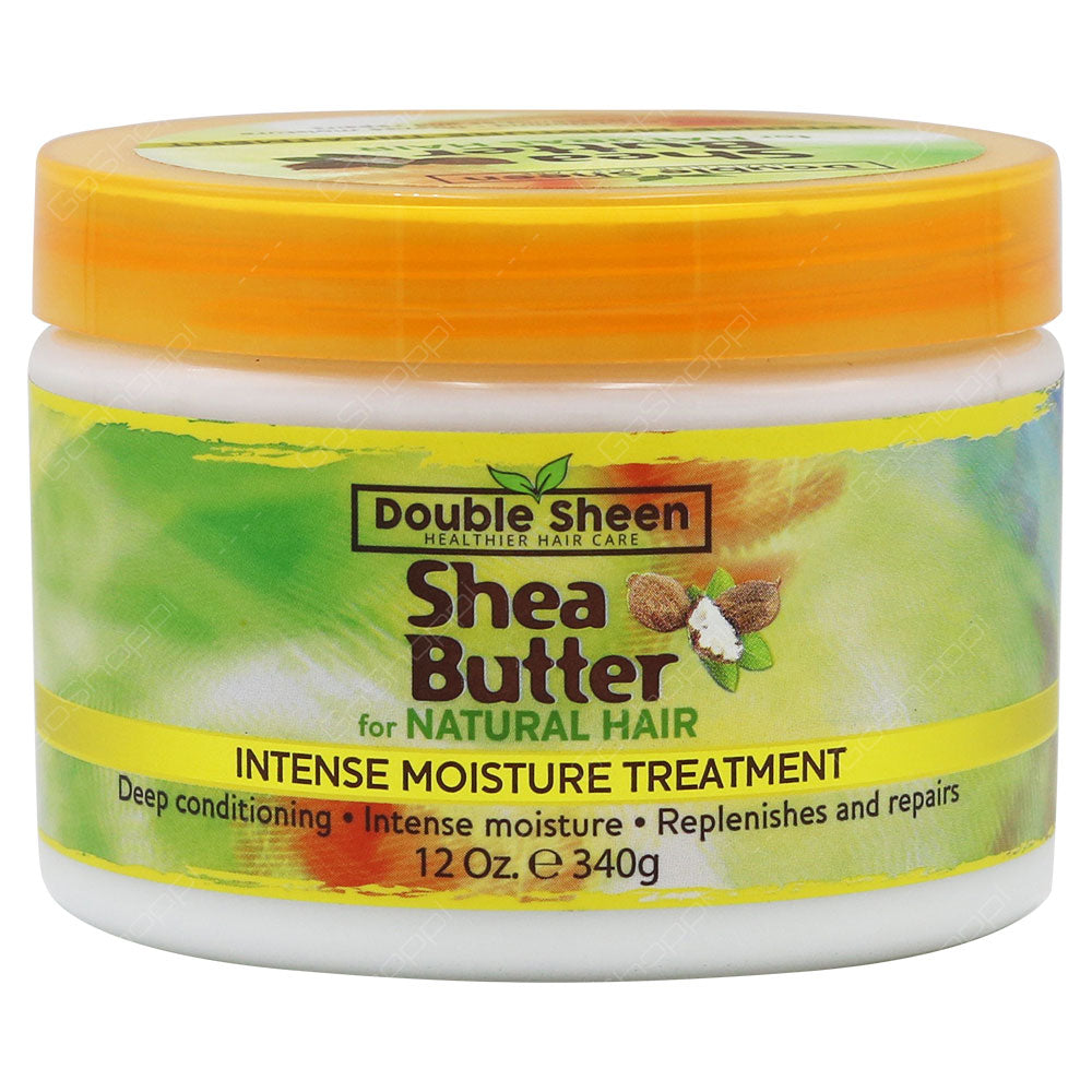Double Sheen Shea Butter Intense Moisture Treatment, 12oz – CC Hair ...