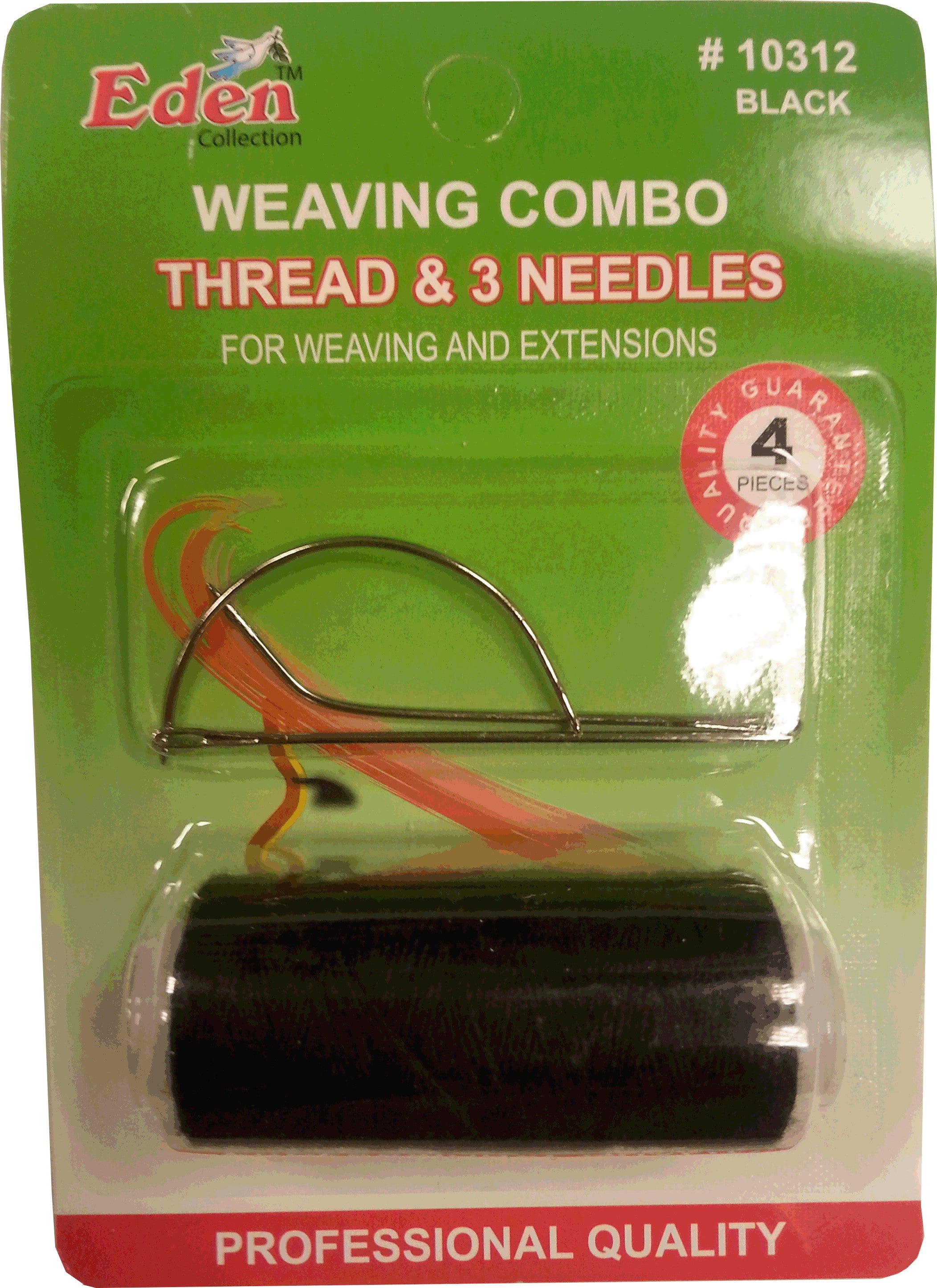 Eden Weaving Combo Thread and 3 Needles – CC Hair & Beauty