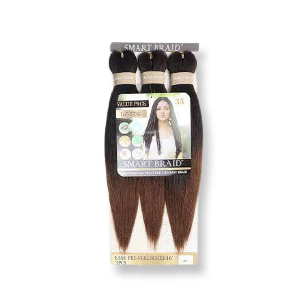 Smart Braid Professional Pre-stretched Braid 3X 16" Value Pack – CC ...