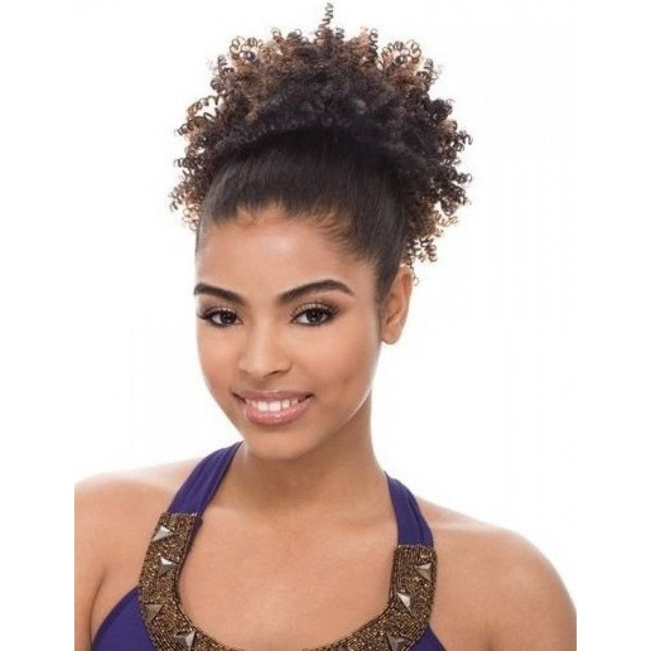 Janet Collection Synthetic Ponytail - Afro Perm String – CC Hair & Beauty