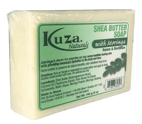 Kuza Naturals Shea Butter Soap with Moringa - 5 Oz – CC Hair & Beauty
