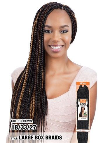 Model Model Glance Braid - Large Box Braid – CC Hair & Beauty