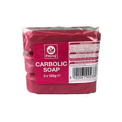 Fitzroy Carbolic Soap 3 x 125g – CC Hair & Beauty